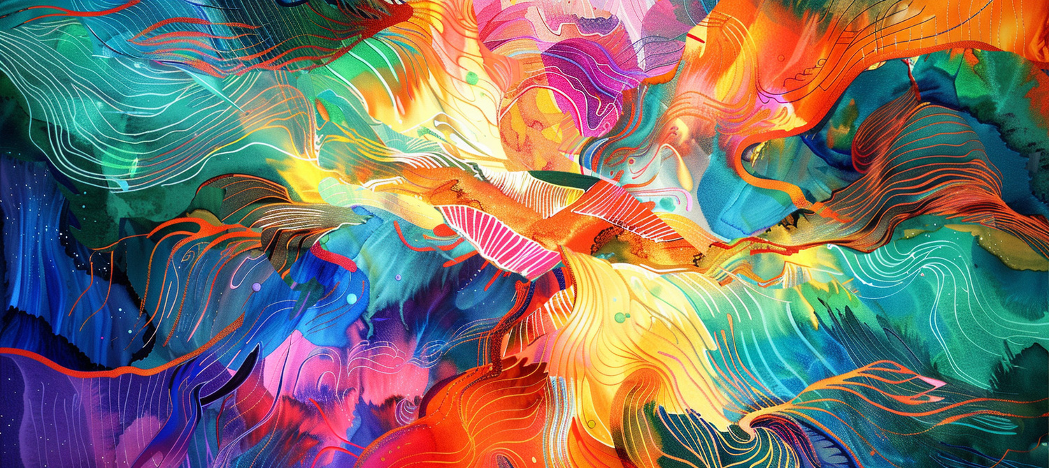 Vibrant Abstract Wallpaper - Transform Your Walls