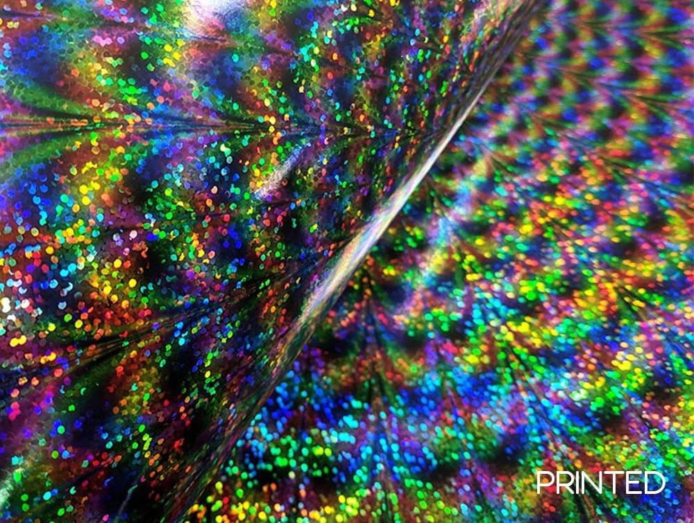 Rave Wallcovering: Vivid Color Effects & Reflective Patterns