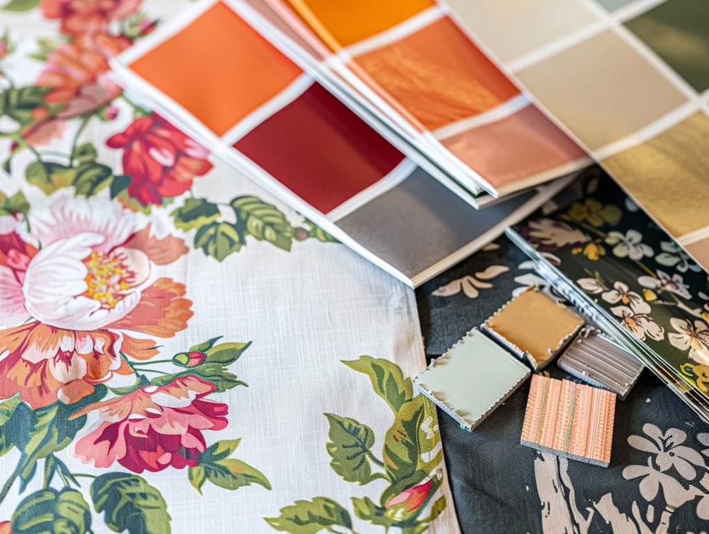 Expert Color Matching for Vintage Wallpaper Reproductions
